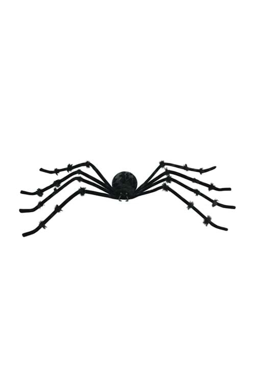 50-Inch Black Poseable Spider Decoration | Spider Decorations