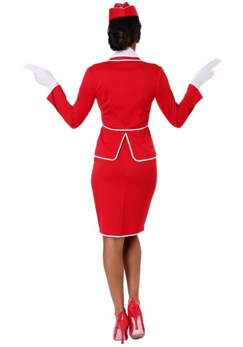 First Class Flight Attendant Costume for Women