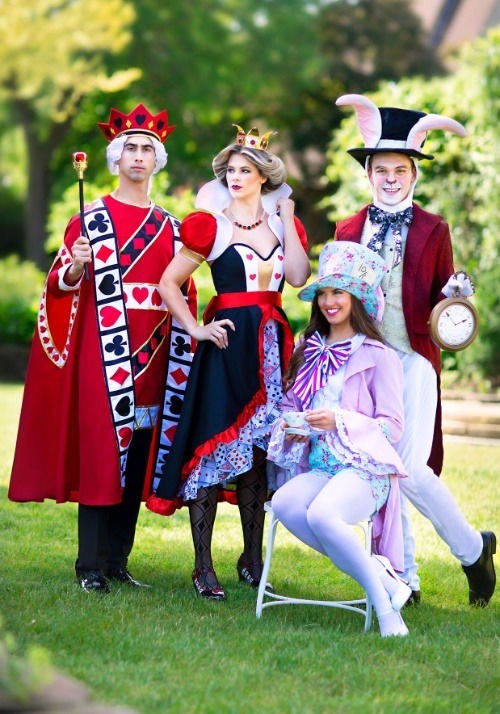 Plus Size Flirty Queen Of Hearts Womens Costume Alice In Wonderland