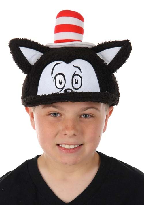 Dr. Seuss Cat in the Hat Fuzzy Cap for an Adult