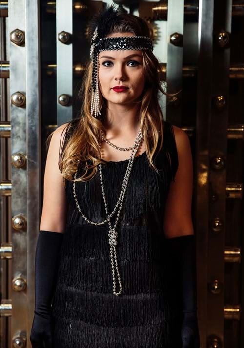 Women's Plus Size 1920's Flapper Costume Dress | Decades Costume