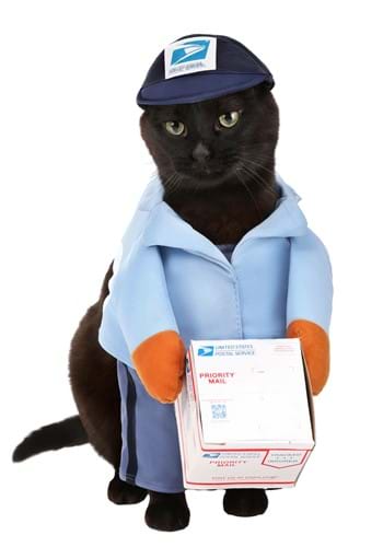 Dog USPS Mail Carrier Costume