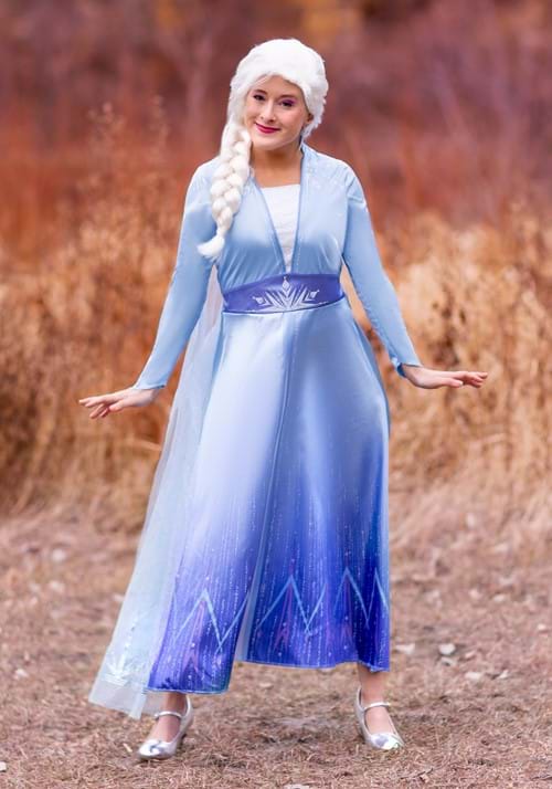 Deluxe Frozen 2 Elsa Costume for Women | Elsa Cosplay Costume