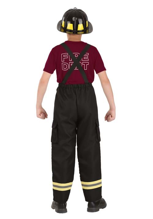 Fire Captain Kid's Costume | Firefighter Costumes