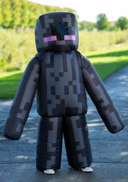 Minecraft Kid's Inflatable Enderman Costume | Minecraft Costumes