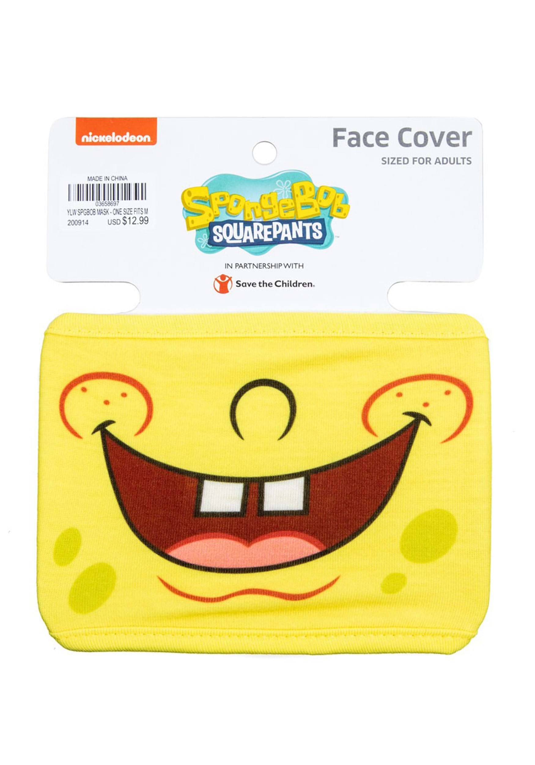 Spongebob Squarepants Safety Face Mask