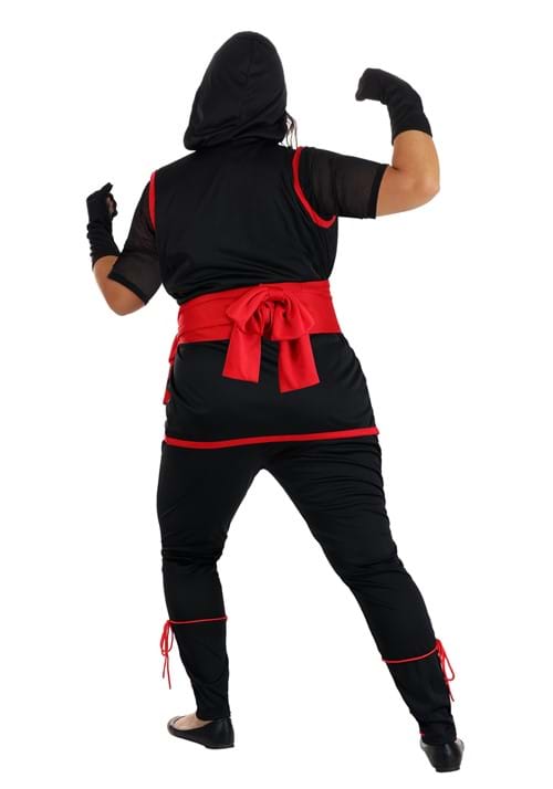 Plus Size Stealth Ninja Women's Costume