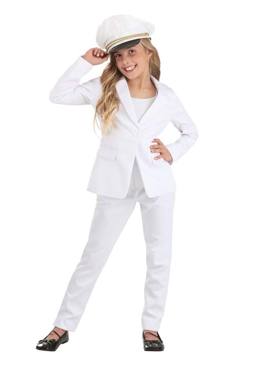 White Girl's Costume Suit | Exclusive Costumes