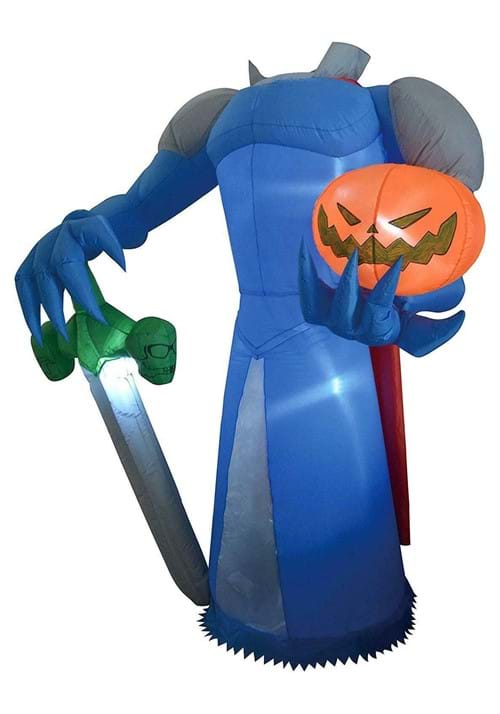 Inflatable 8FT Headless Pumpkin Knight Decoration