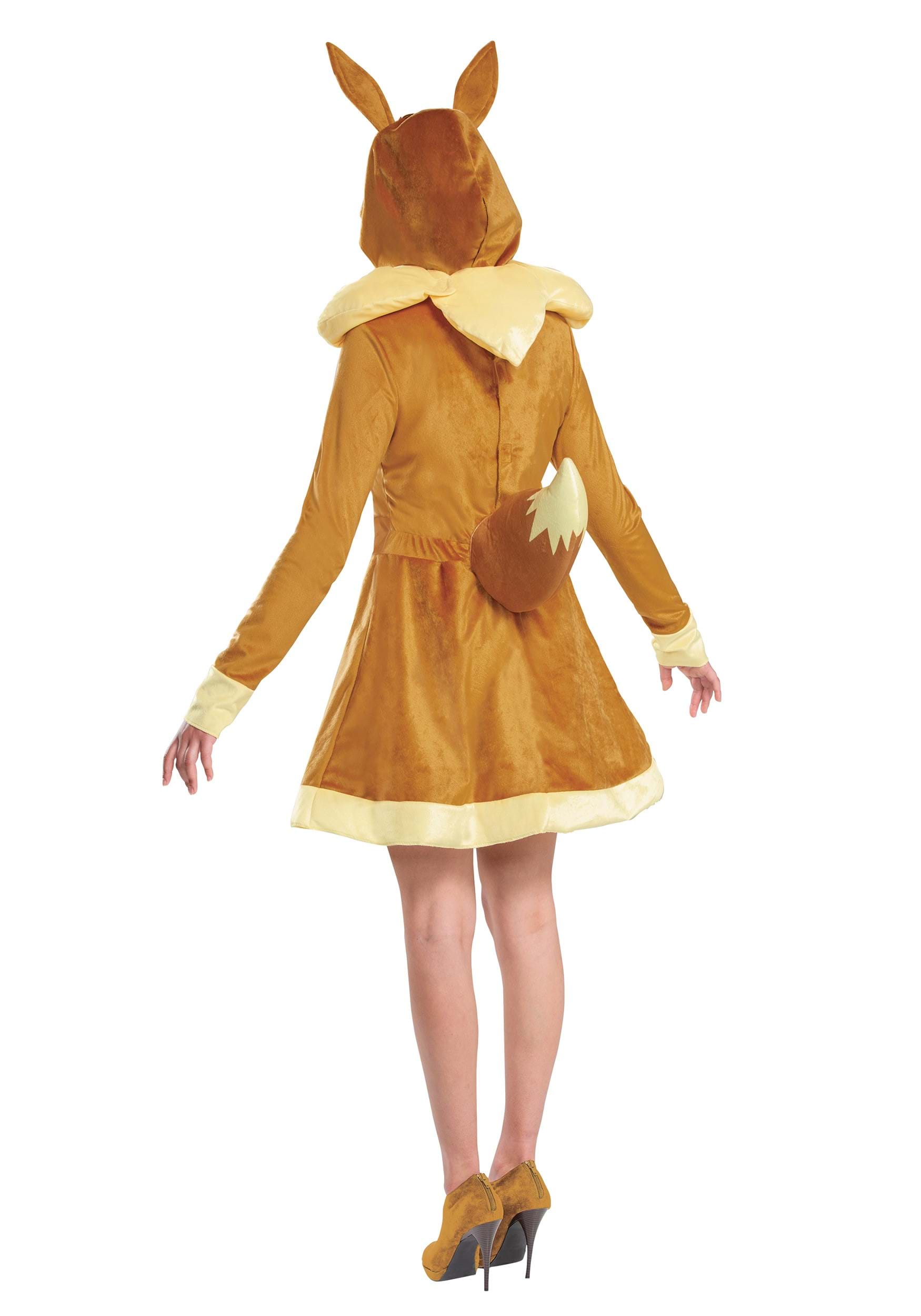 Women's Pokemon Eevee Dress Costume