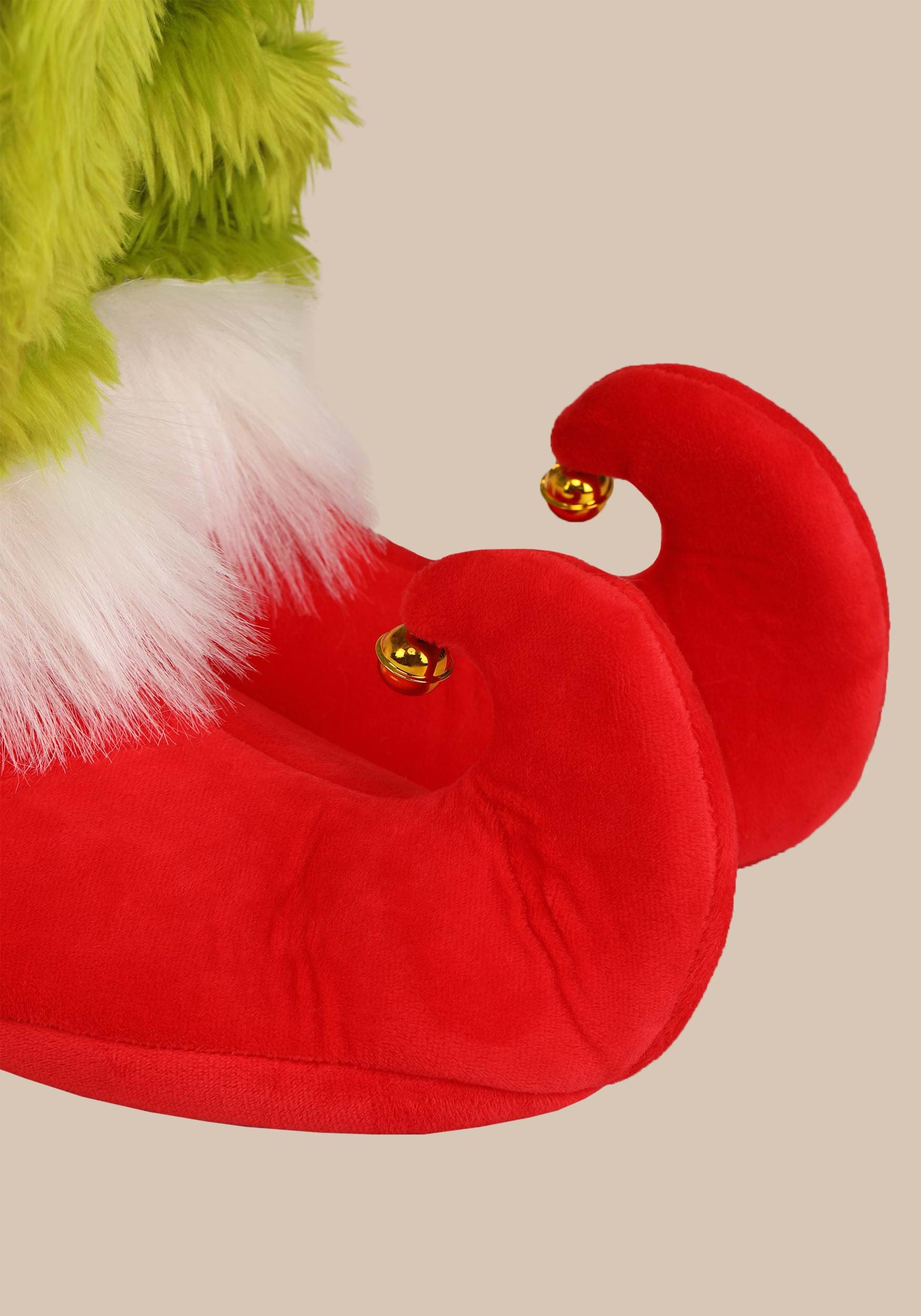 Adult Red Bell Elf Shoes