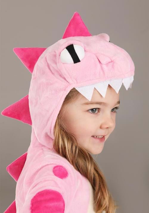 Toddler Pink Dinosaur Onesie Costume | Dinosaur Costumes