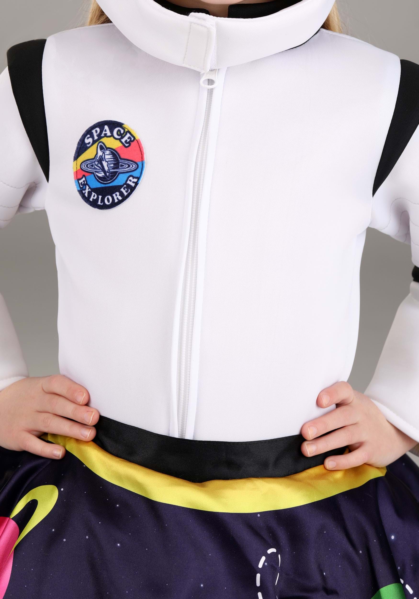 Galactic Astronaut Girl's Costume
