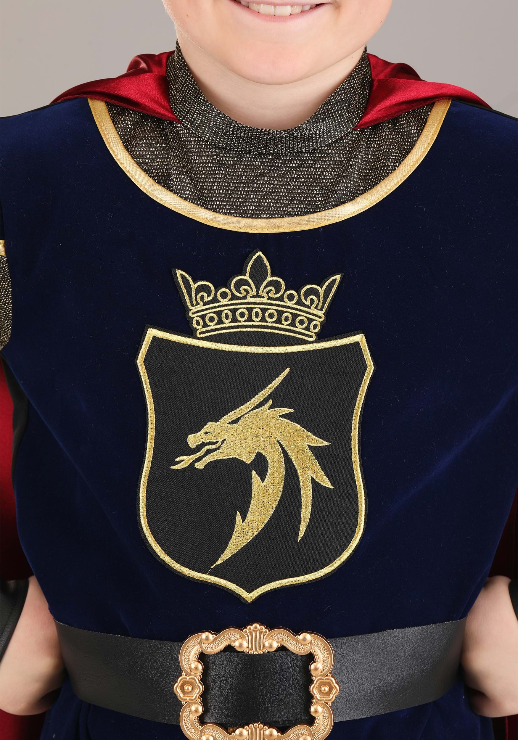 Deluxe Armored Knight Boy's Costume