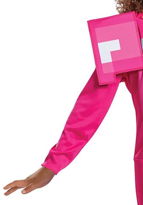 Minecraft Classic Pink Armor Girl's Costume | Minecraft Costumes