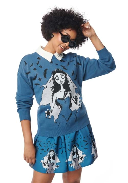 Unique Vintage Corpse Bride Sweater