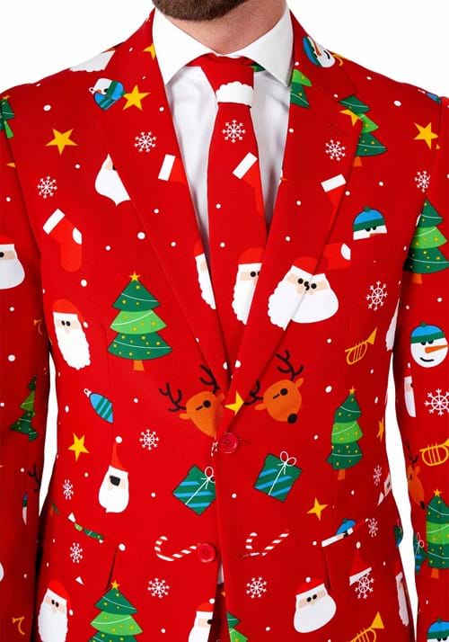 Men's Opposuits Festivity Red Christmas Suit | Opposuits