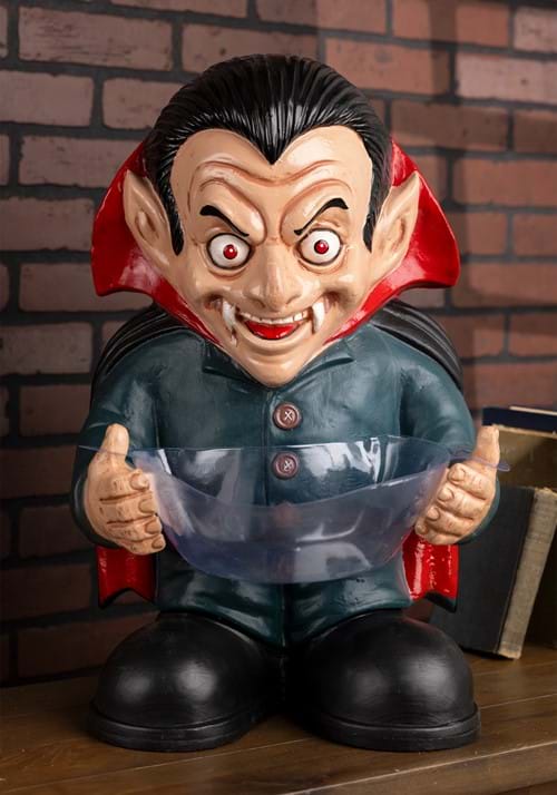 22-Inch Vampire Treat Bowl Decoration | Vampire Halloween Decorations