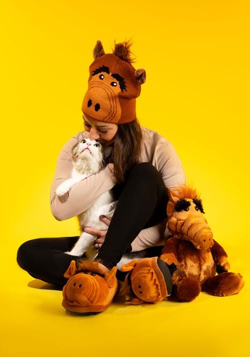 Adult Alf Plush Slippers | Adult TV Show Slippers