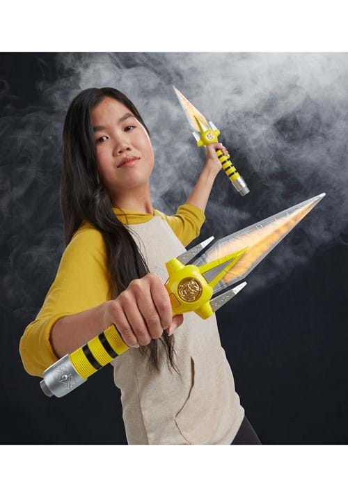 Power Rangers Yellow Ranger Power Daggers Collectible Prop Replica ...