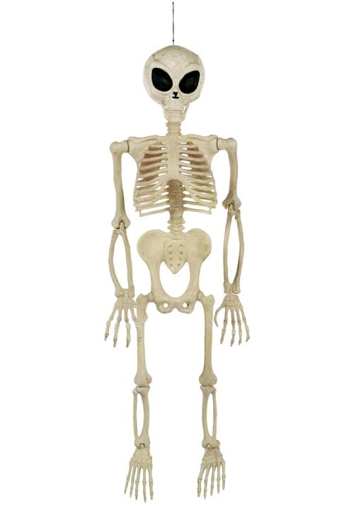 52-Inch Skeleton Space Alien Decoration | Alien Decorations