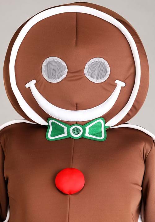 Plus Sized Iced Gingerbread Man Costume | Plus Size Costumes