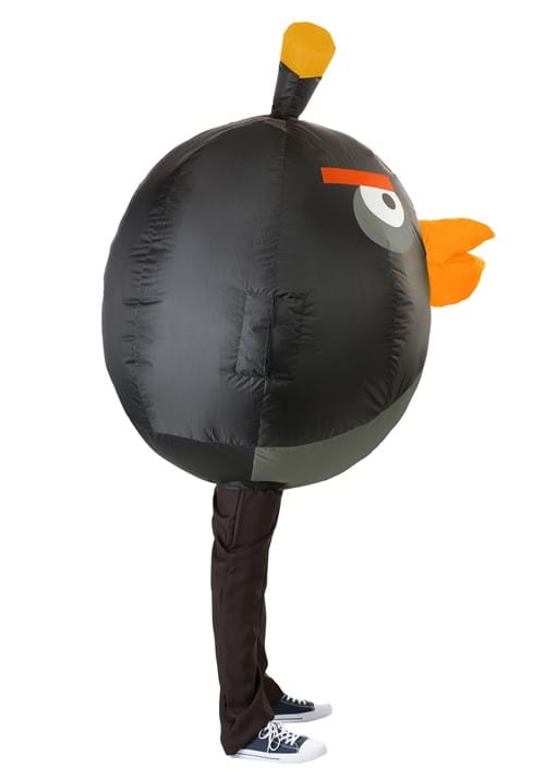 Bomb Inflatable Angry Birds Adult Costume | Video Game Costumes