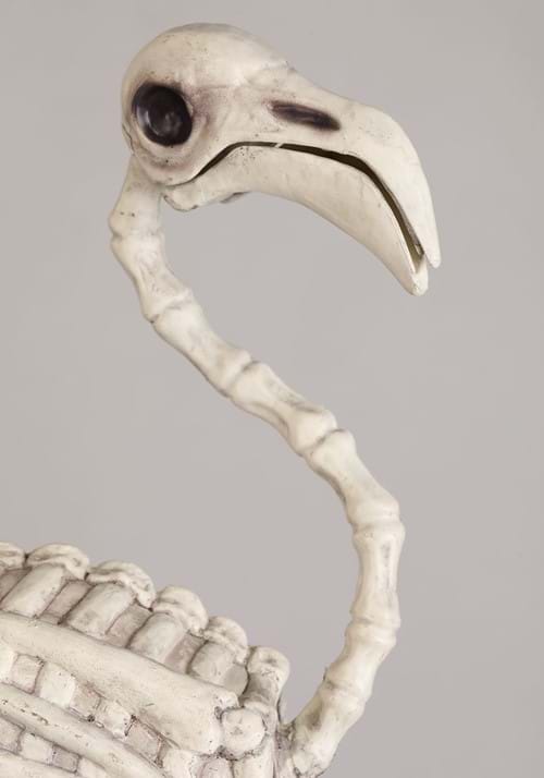 30-Inch Glow in the Dark Flamingo Skeleton Decoration | Animal Skeletons