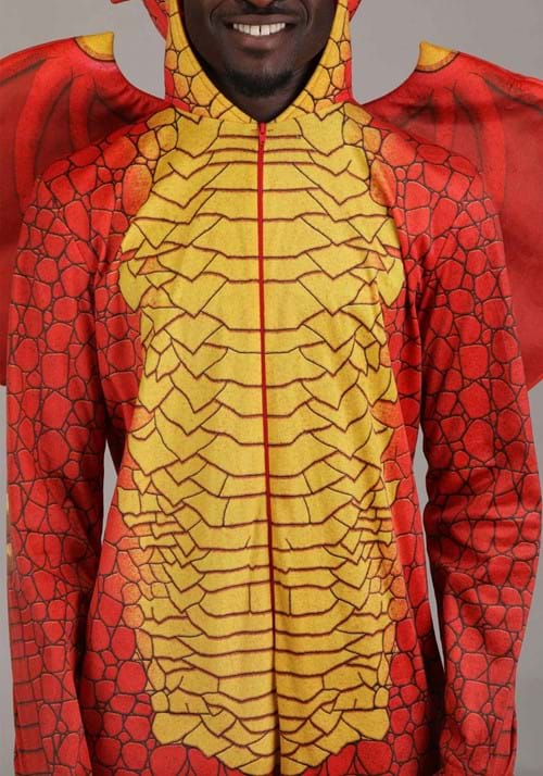 Deluxe Red Dragon Adult Costume | Storybook Costumes