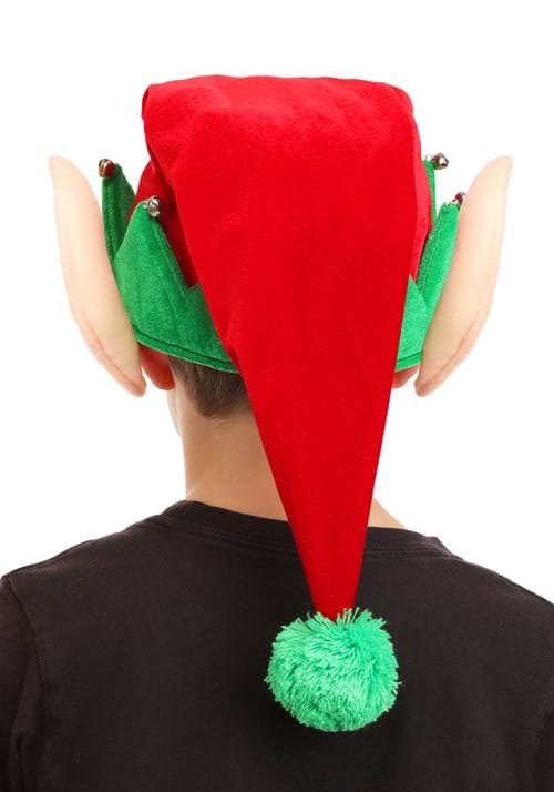 Kid's Soft Elf Costume Hat with Ears | Christmas Hats