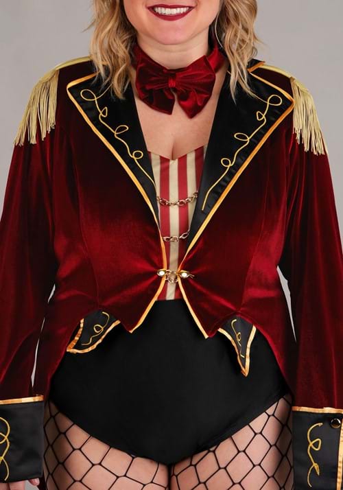 Plus Size Dark Ringmaster Women's Costume | Ringmaster Costumes