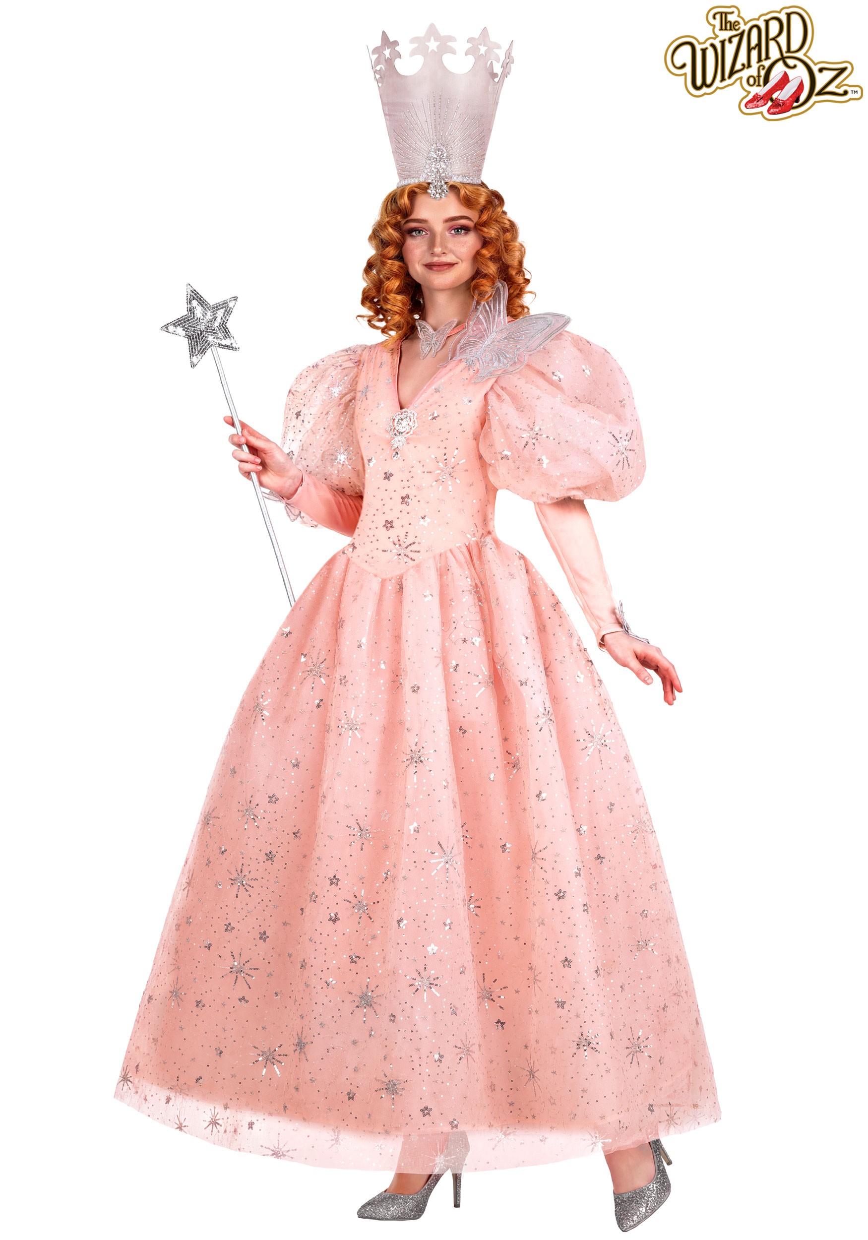 Women's Wizard of Oz Premium Glinda Costume | Movie Costumes