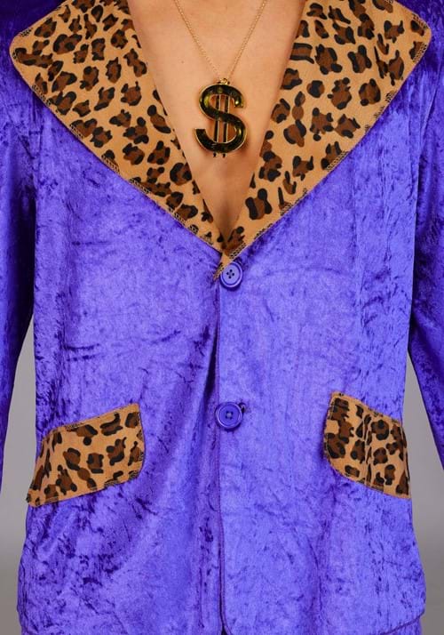 Economy Purple Pimp Men's Costume | Pimp Costumes