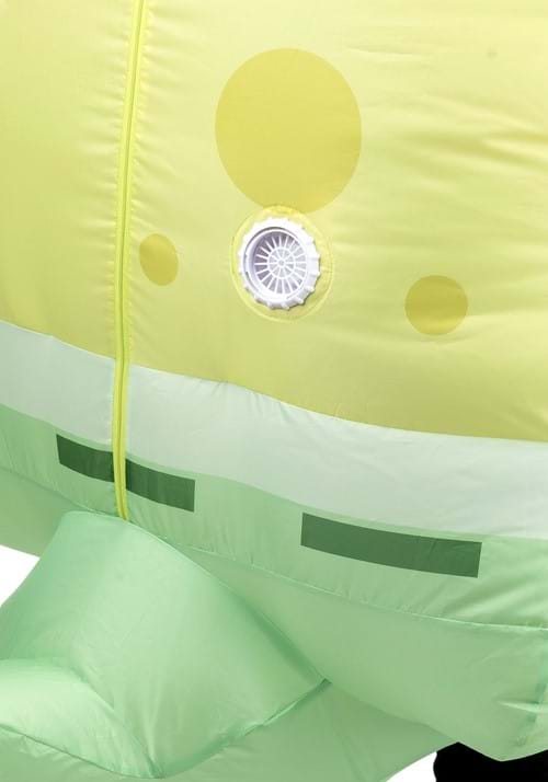 Adult Ghost Spongebob Squarepants Inflatable Costume | Nickelodeon Costumes